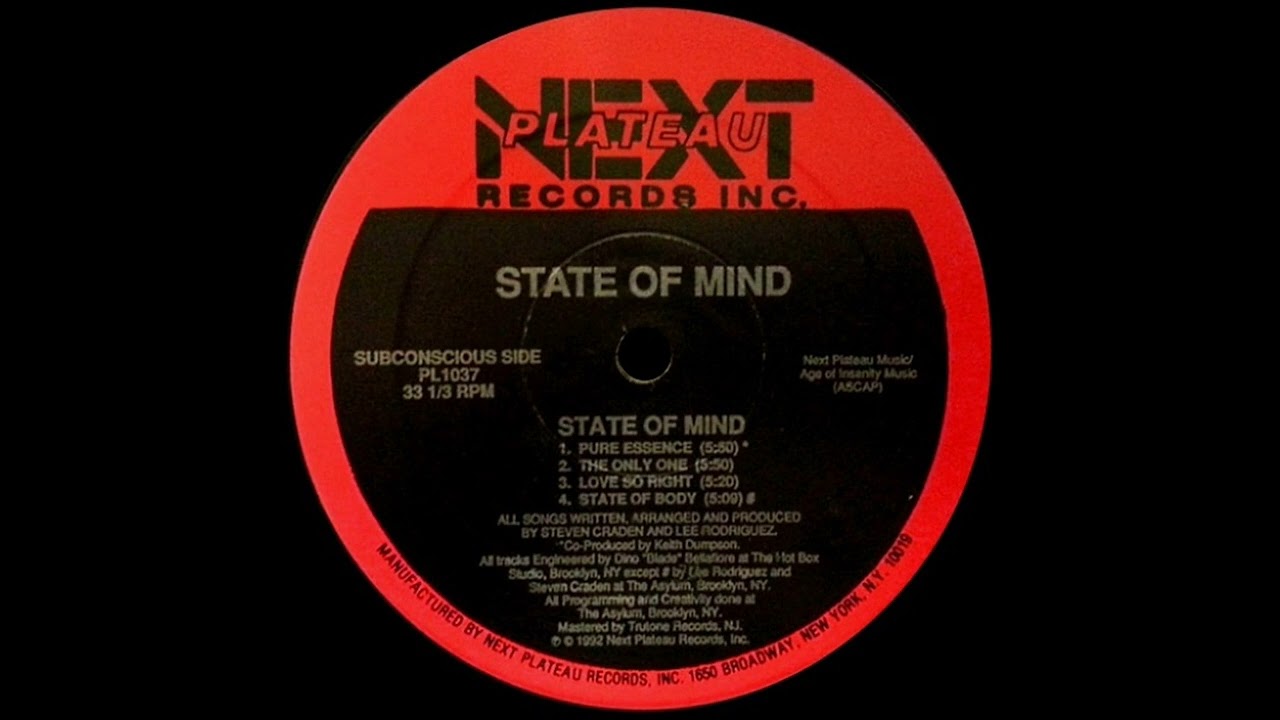 State Of Mind - Pure Essence - YouTube