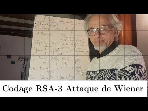 Système RSA-3 Attaque de Wiener - YouTube