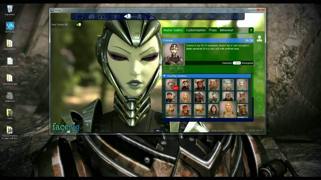Facerig Custom Texture Tutorial - 2016 - YouTube