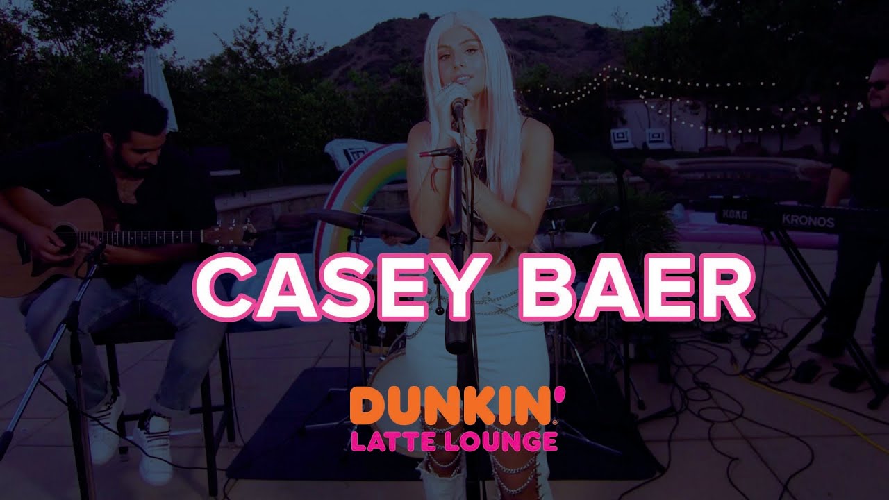 Casey Baer Performs Live At The Dunkin Latte Lounge - YouTube