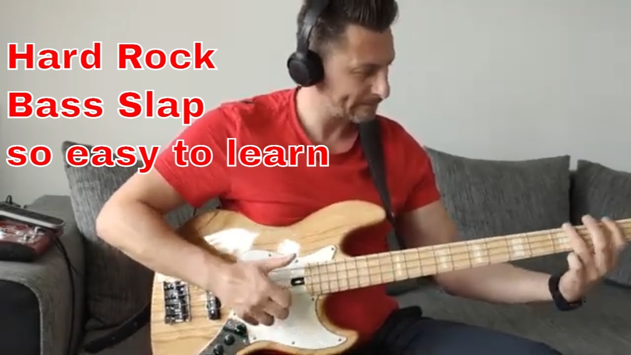 Hard Rock Slap Bass - YouTube
