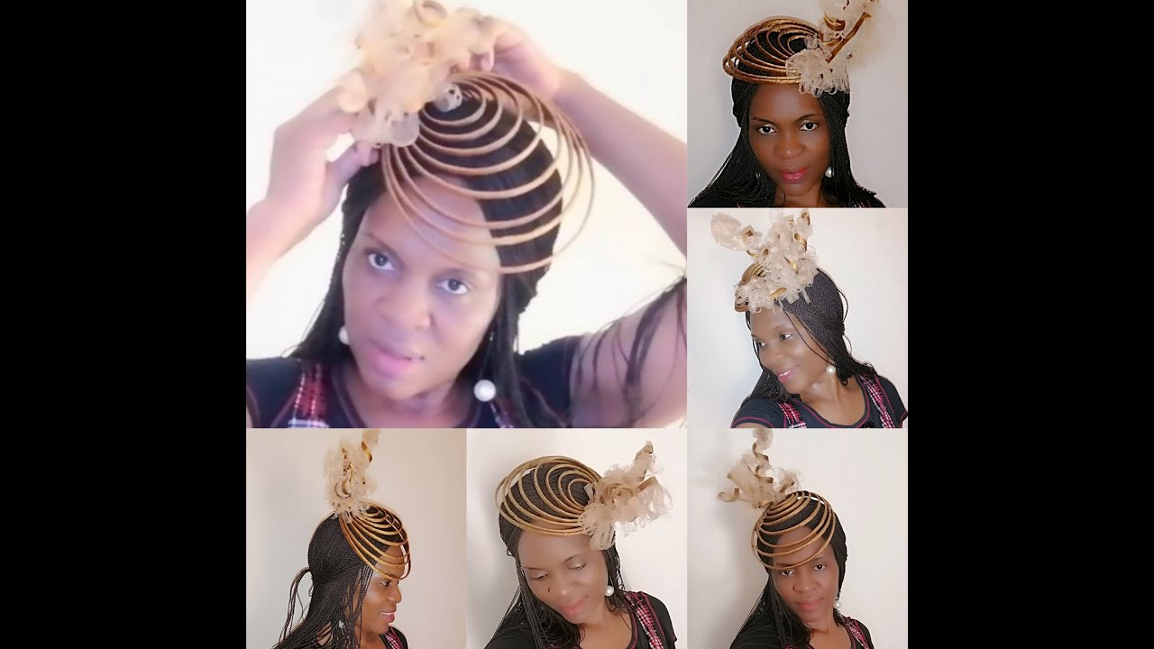 How to achieve the steps on your ring fascinator||Ahviworld - YouTube