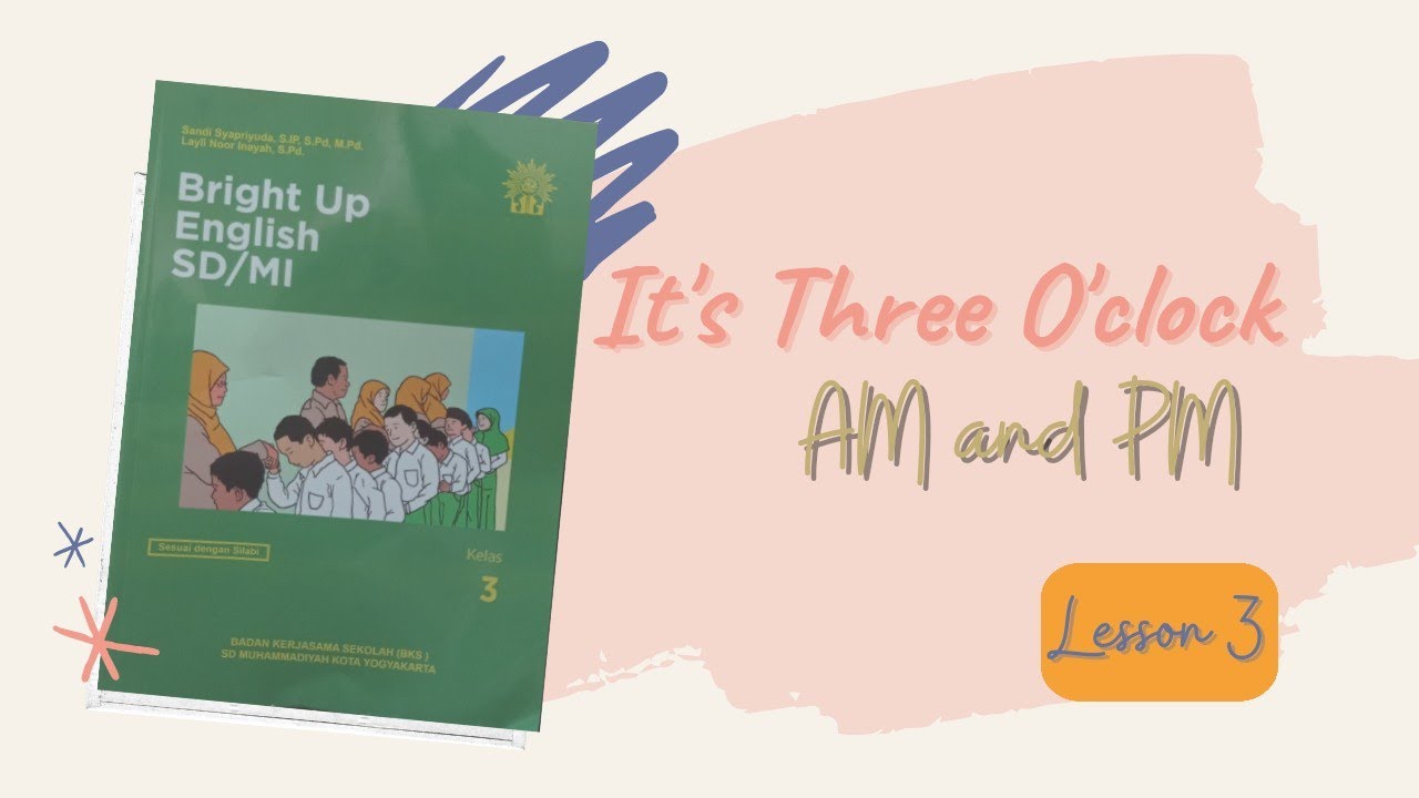 Lesson 3 - It's three o'clock - YouTube