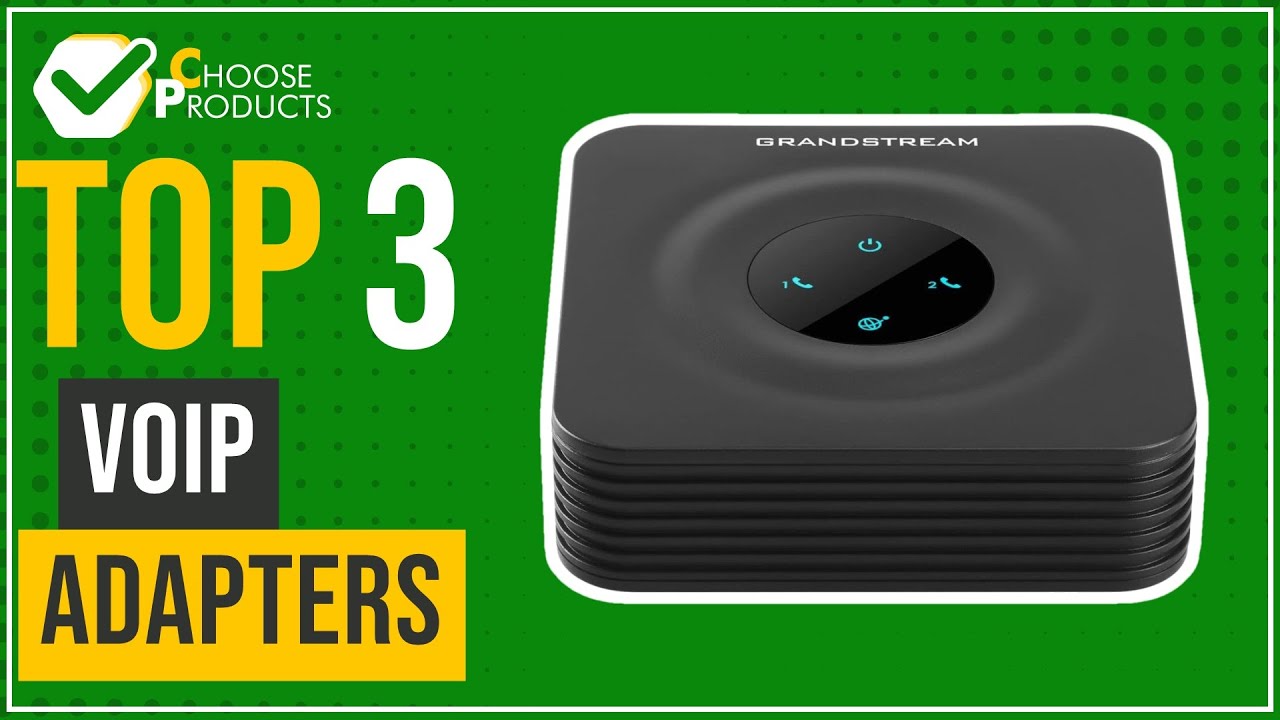 VoIP adapters - Top 3 - (ChooseProducts) - YouTube