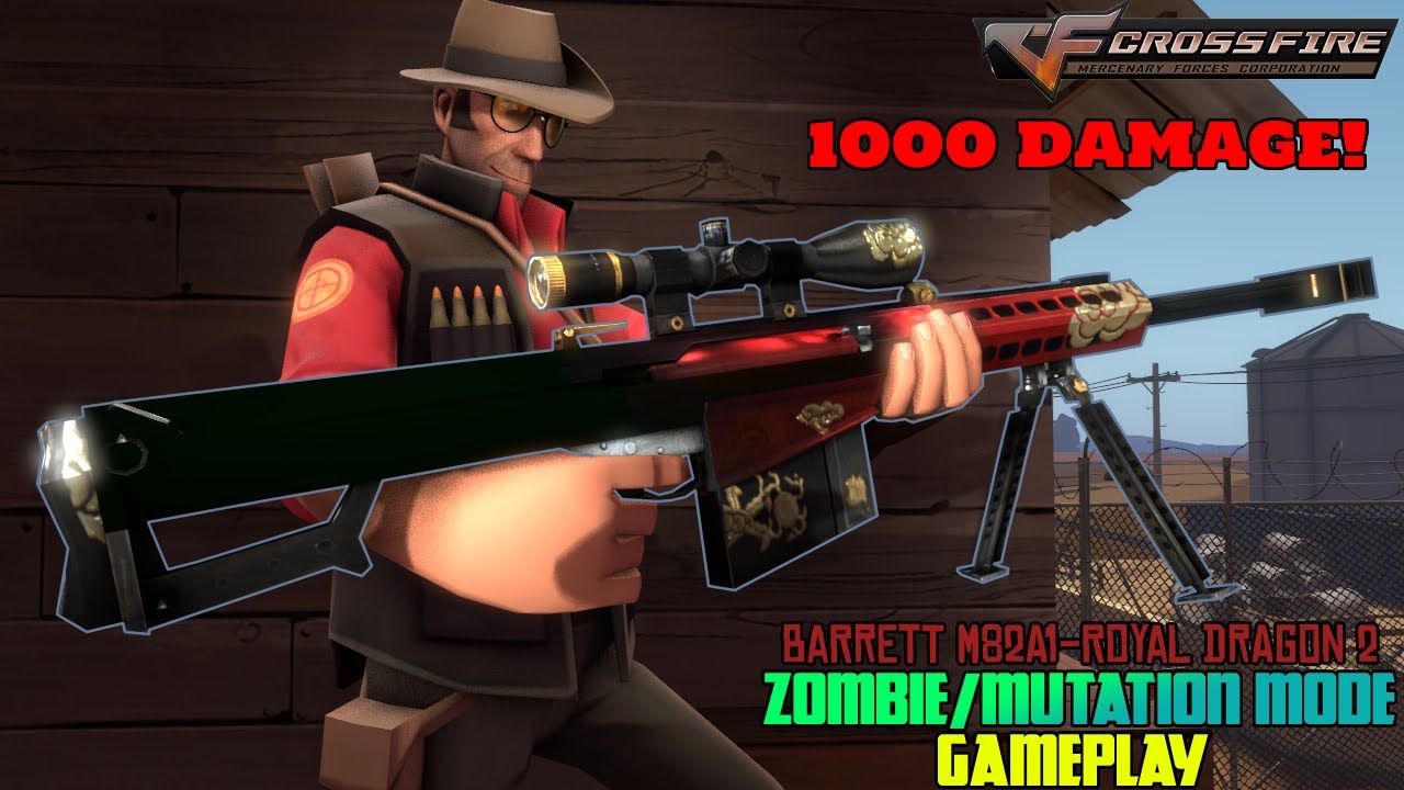 Crossfire PH - Barrett M82A1-Royal Dragon 2 - Mutation/Zombie Mode Hero ...