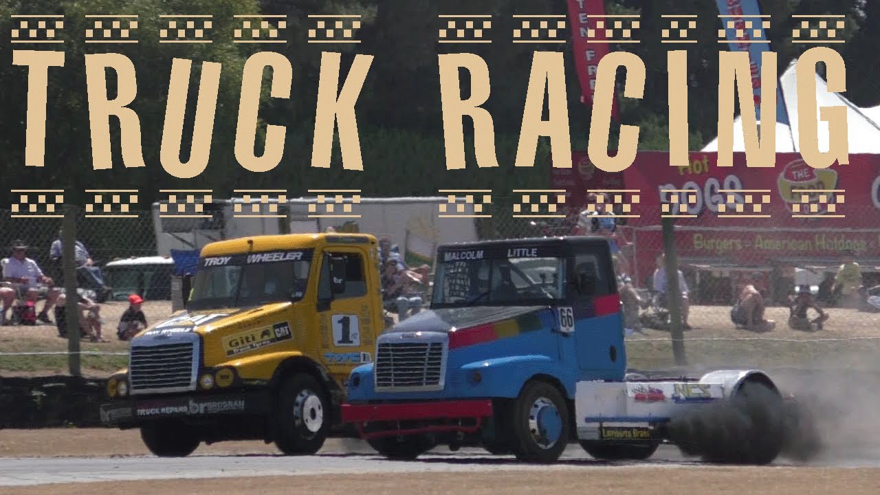 NZ Super Truck Racing "Thunder Down Under" at Levels Raceway January ...