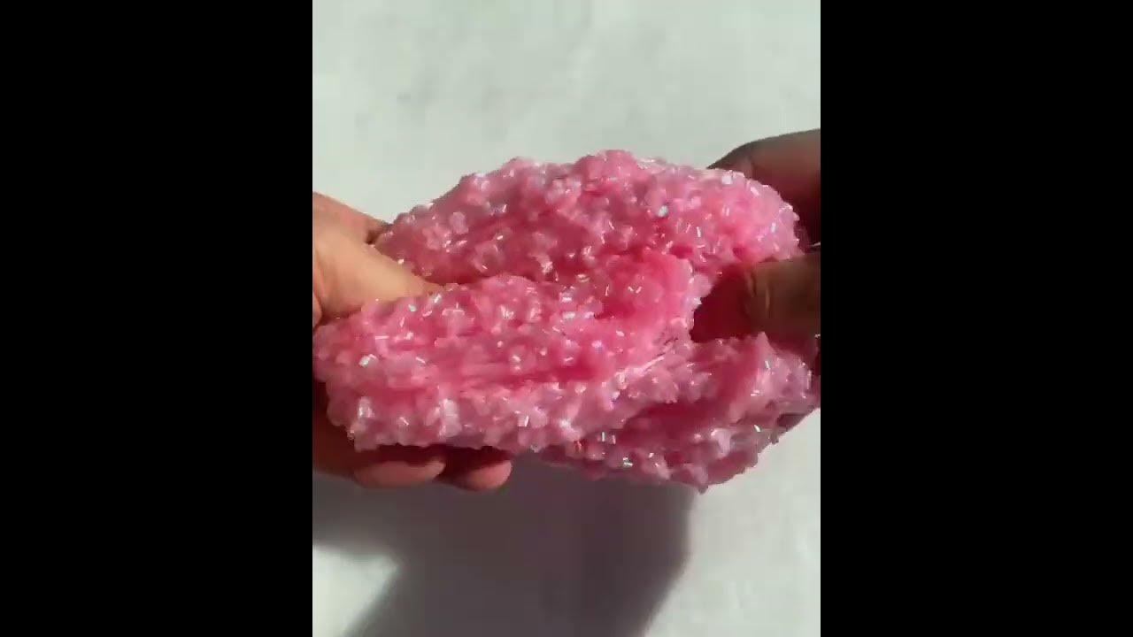 розовый слайм///Слайм///слайм с КЛУБНИКОЙ///SUPER SLIME - YouTube
