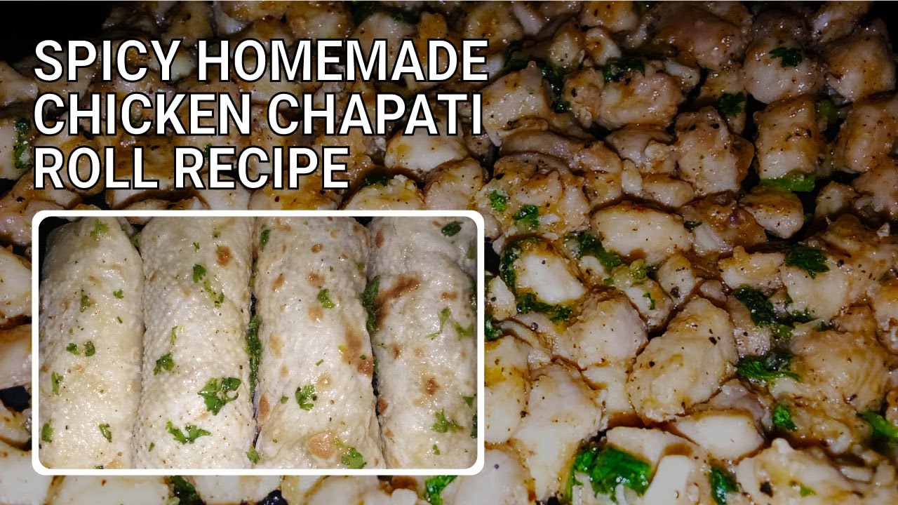 Chicken Chapati Snacks Recipe I 🌶️🍗 I Chicken Snacks I Chicken Chapati ...