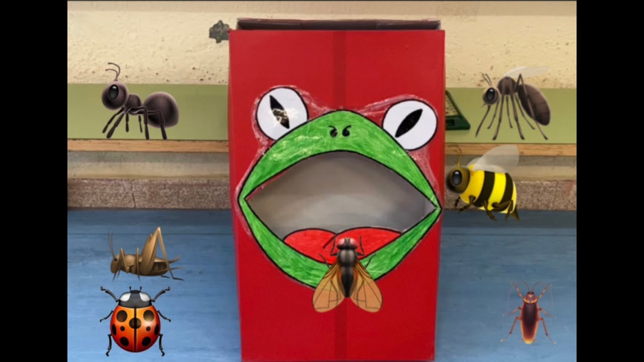 LA RANA COME INSECTOS - YouTube