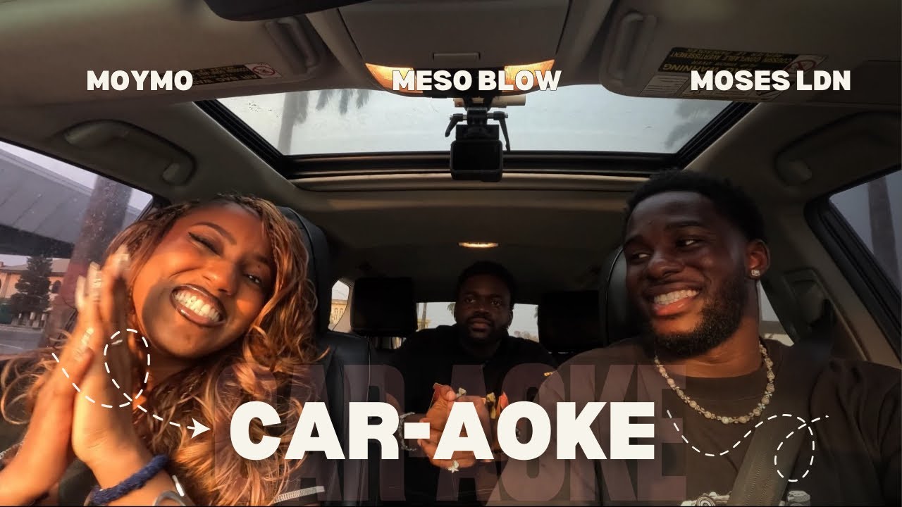 The Most Epic CAR-AOKE Ride EVER ft Moses LDN & Meso Blow - YouTube