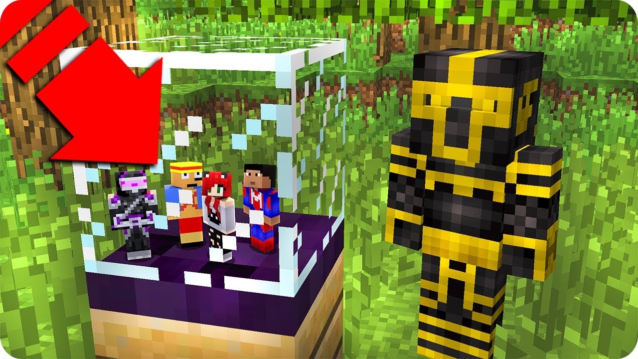 MASSI ENCIERRA A SUS AMIGOS DENTRO DE UN BLOQUE EN MINECRAFT 😱 - YouTube