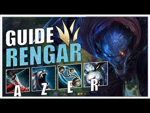 GUIDE RENGAR FR | BUILD / RUNES ET COMBO SEASON 13 - YouTube