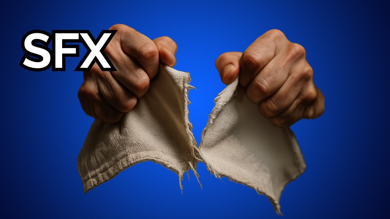 Cloth Rip Sound Effect ️📢 - FREE SFX for Transitions - YouTube
