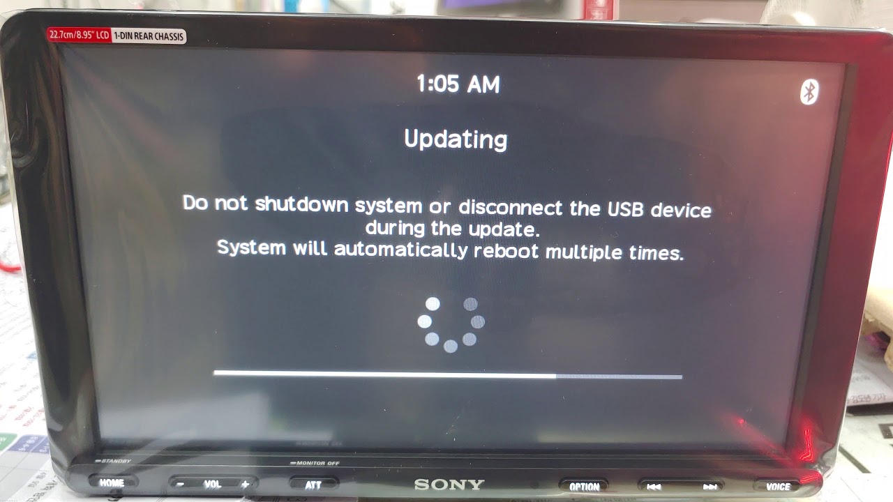 SONY XAV-AX8000 New Firmware Version - YouTube