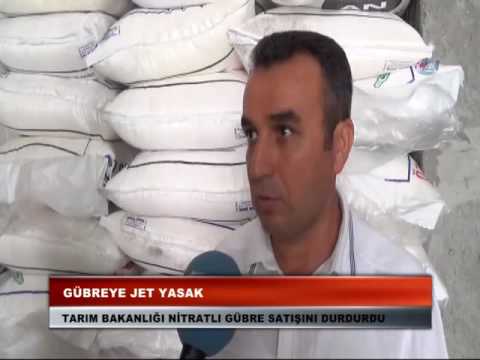 NİTRATLI GÜBRE SATIŞI YASAKLANDI
