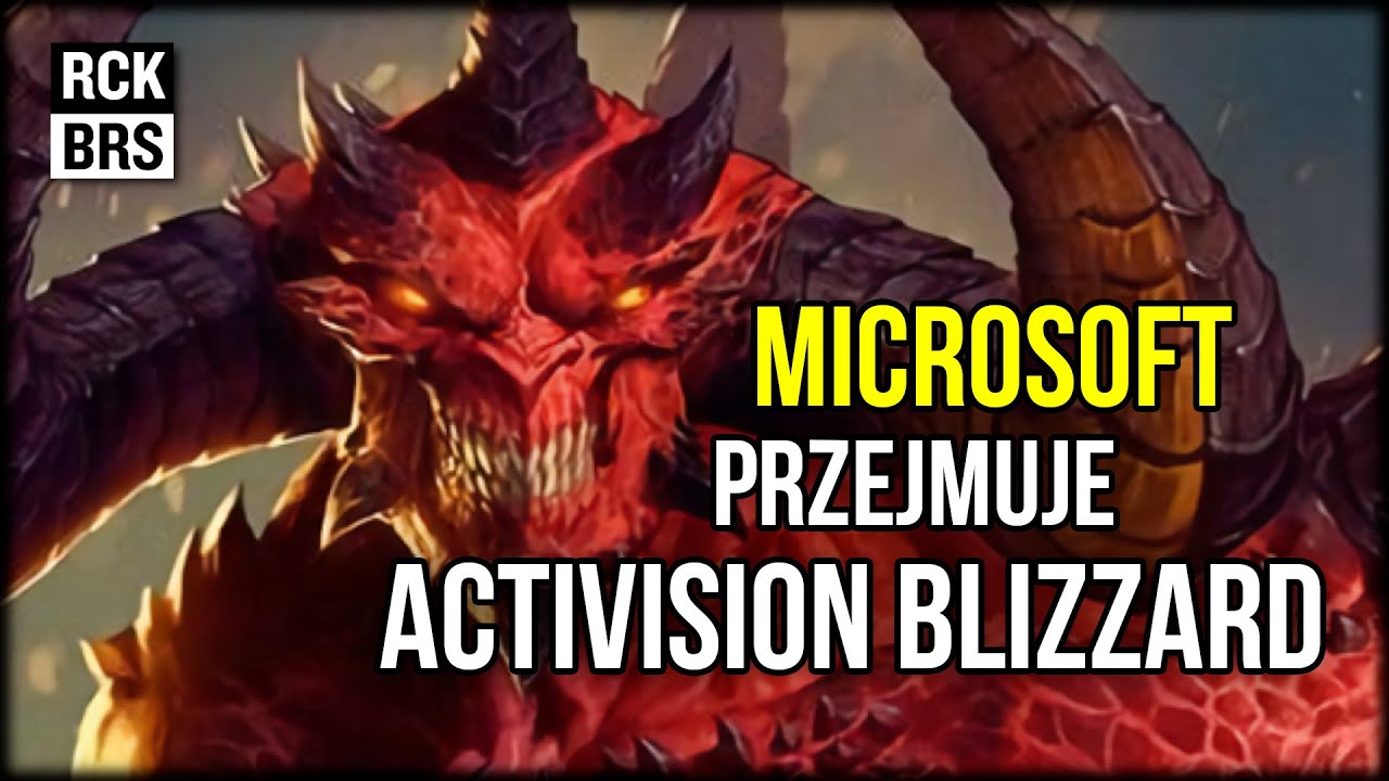 Diablo, Call of Duty i WoW w rękach Microsoftu - YouTube