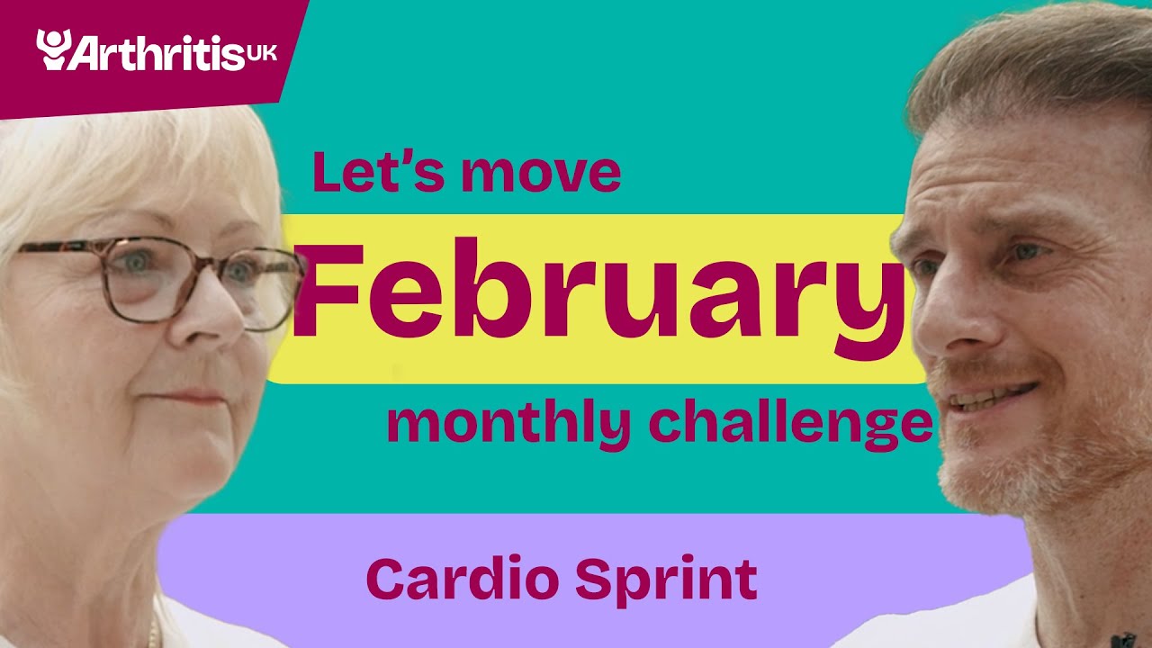 Let's Move February Challenge: Cardio Sprint - YouTube