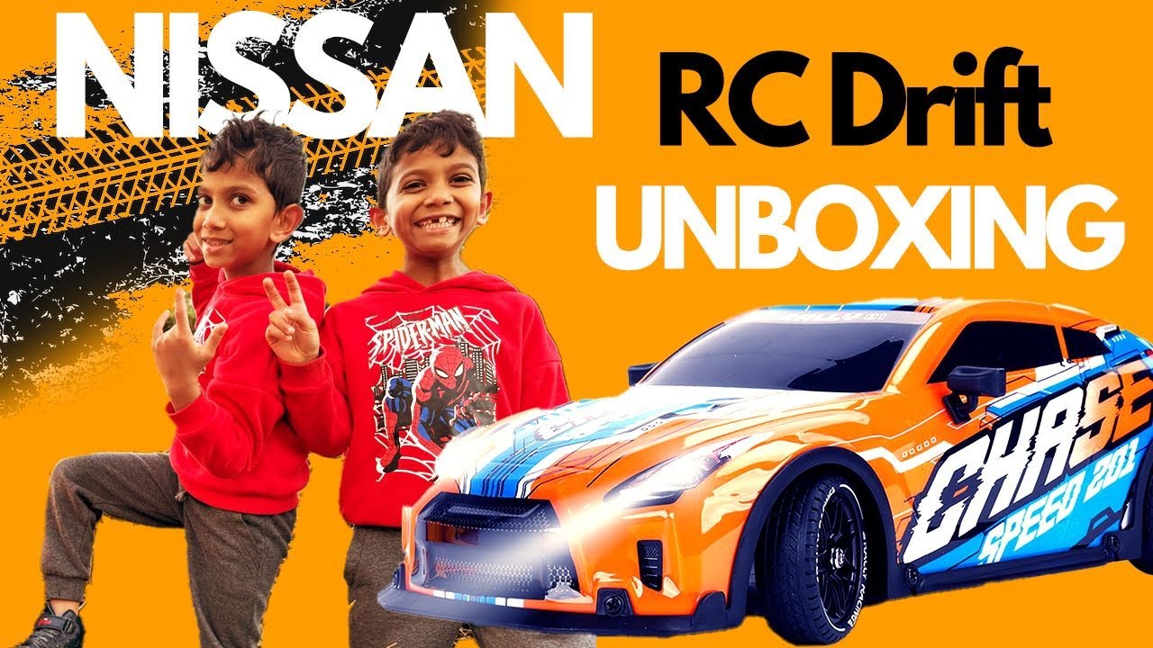 Unboxing Nissan GTR RC Toy Car | Hot Wheels Racing Fun for Kids! 🚗 ...