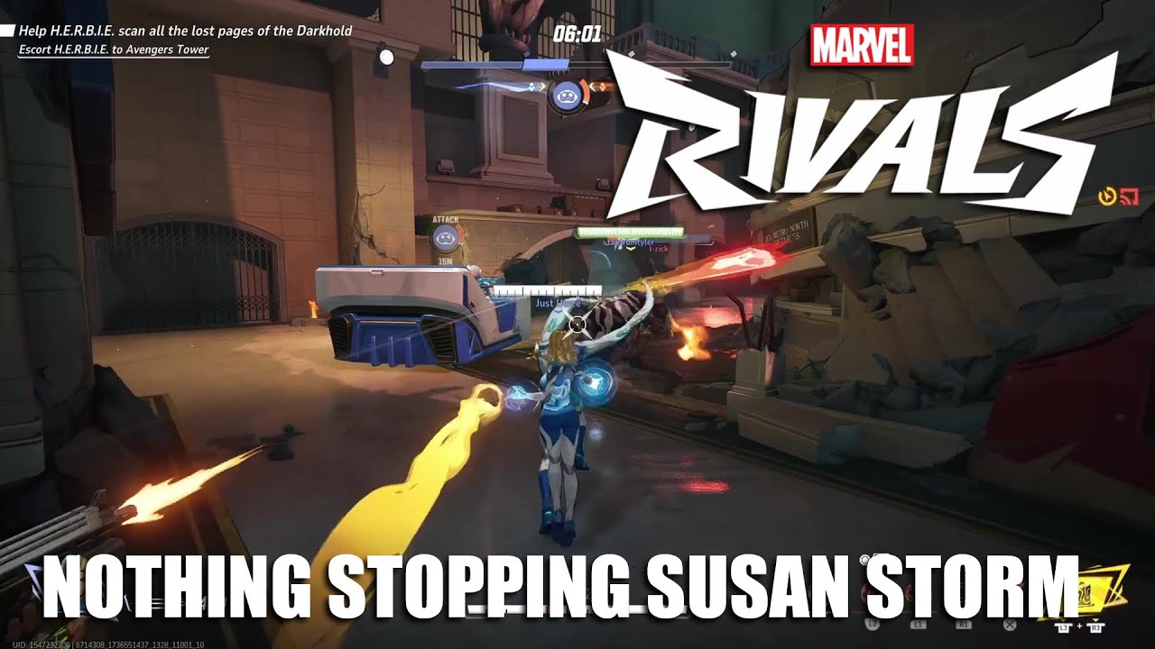 Marvel Rivals - Nothing Stopping Susan Storm - YouTube