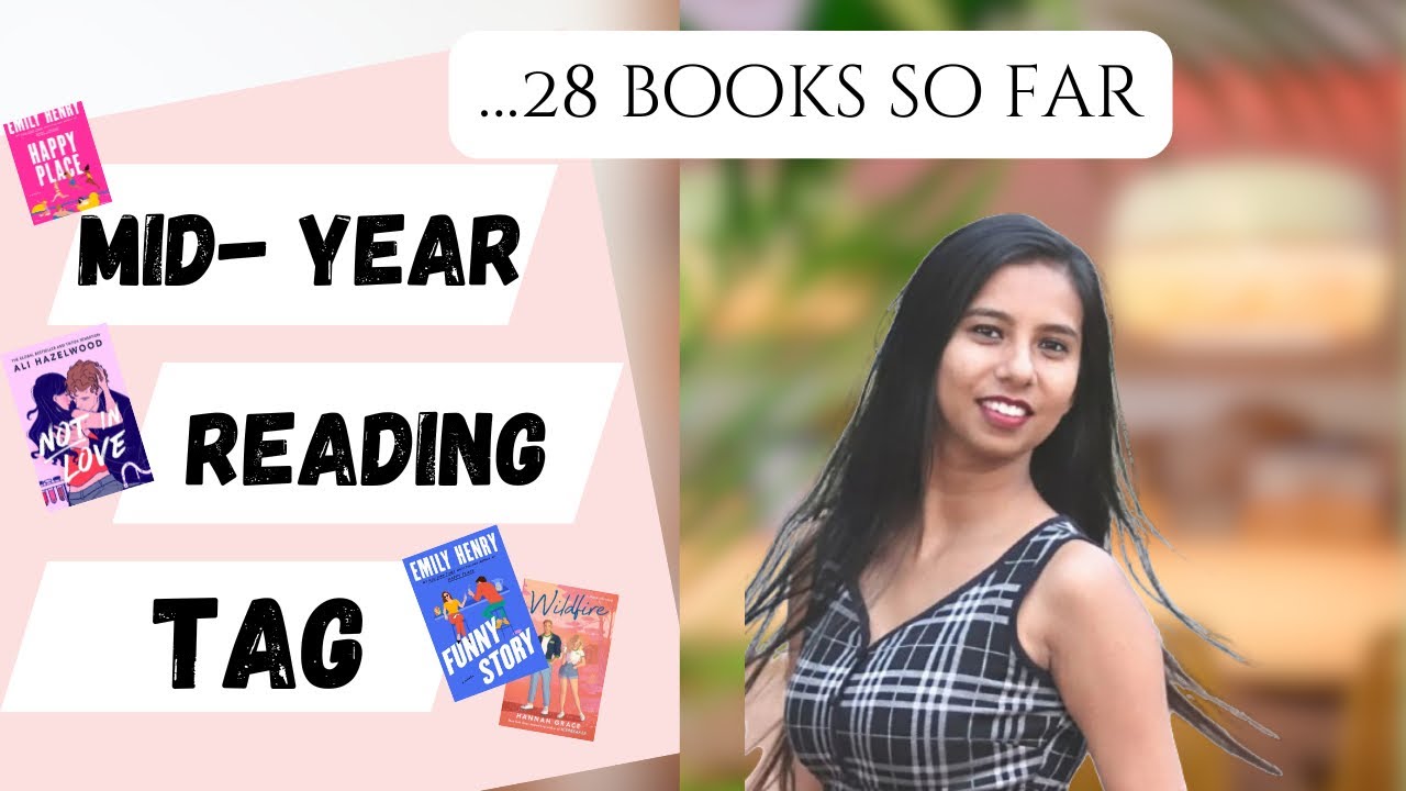 I read 28 books so far | Mid-year reading tag | reading update - YouTube