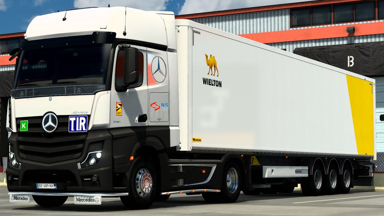 MERCEDES BENZ ACTROS MP4 OM471 ENGINE SOUND | EURO TRUCK SİMULATOR 2 ...