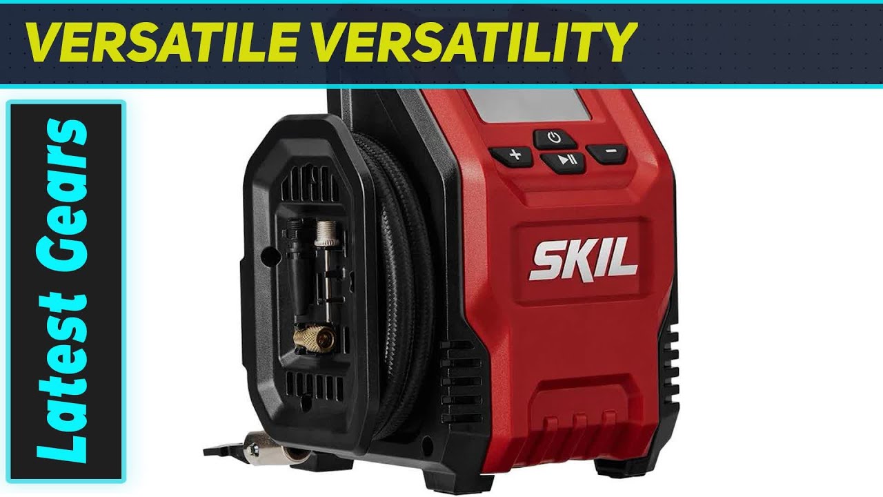 Best Cordless Tire Inflator? SKIL PWR CORE 12 Inflator - YouTube