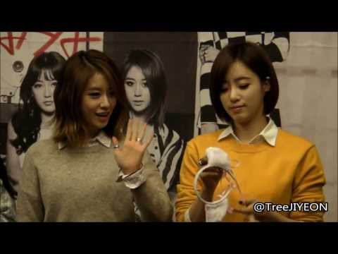 [FanCam] JIYEON & EUNJUNG (T-ARA) @ Synnara Record Event
