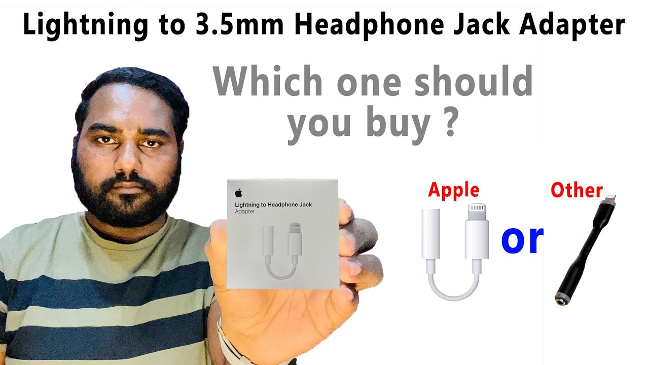 Apple Lightning To 3.5mm Headphone Jack Adapter Unboxing | iPhone 11 ...