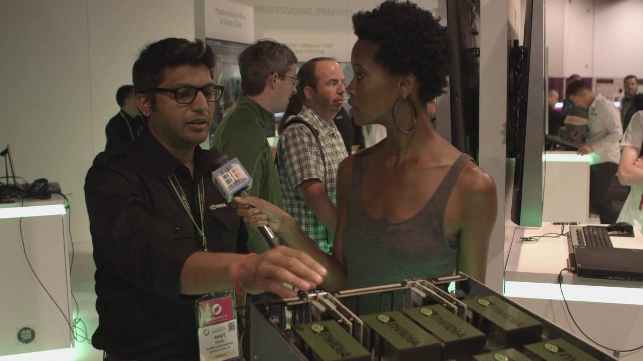Ankit Patel from NVIDIA at SIGGRAPH 2016 - YouTube