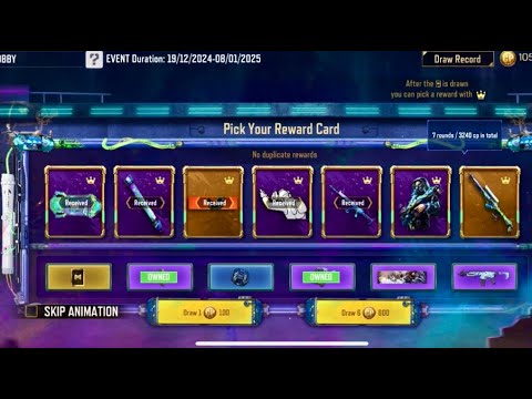 Cod Mobile:Writing Walls Full Draw|Legendary HDR+1000CP😍Back Reward ...