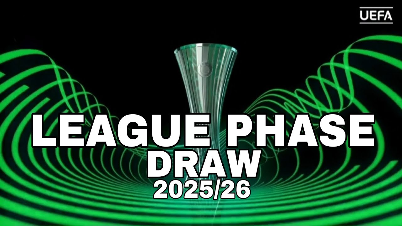 The UEFA Conference League phase draw 2025/26! - YouTube
