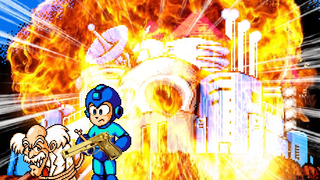 Mega Man 2 go boom - YouTube