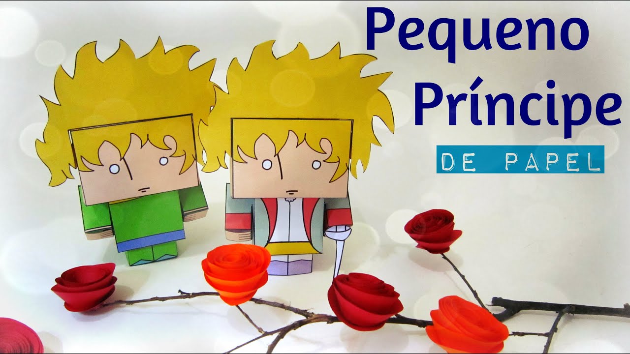 Pequeno Príncipe de Papel - Papercraft Le Petit Prince - free printable ...