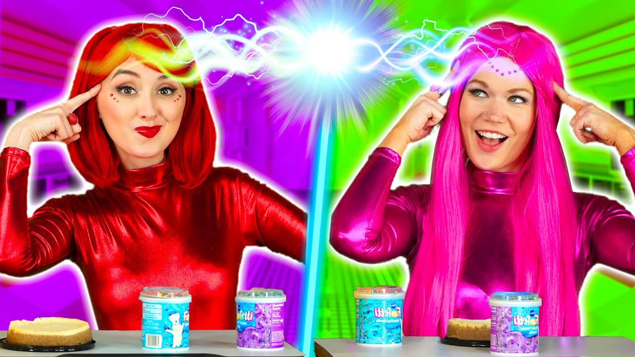 TWIN TELEPATHY SUPER POPS CHALLENGE, COSMIC POP VS ELECTRA POP REAL ...