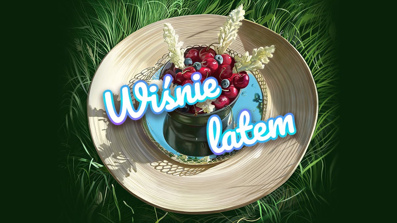 Wiśnie latem obraz cyfrowy Wygowski Art Design - YouTube