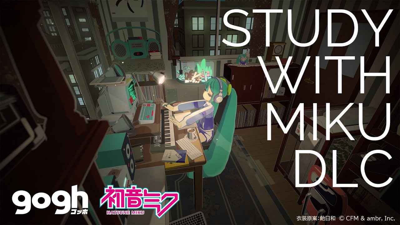 [Steam] gogh x Hatsune Miku "STUDY WITH MIKU" DLC!!!! - YouTube