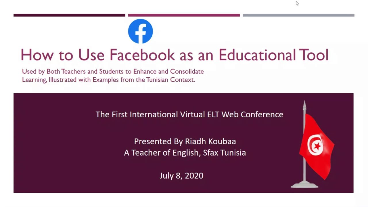Using Facebook as an Educational Tool Used by Teachers and Students ...