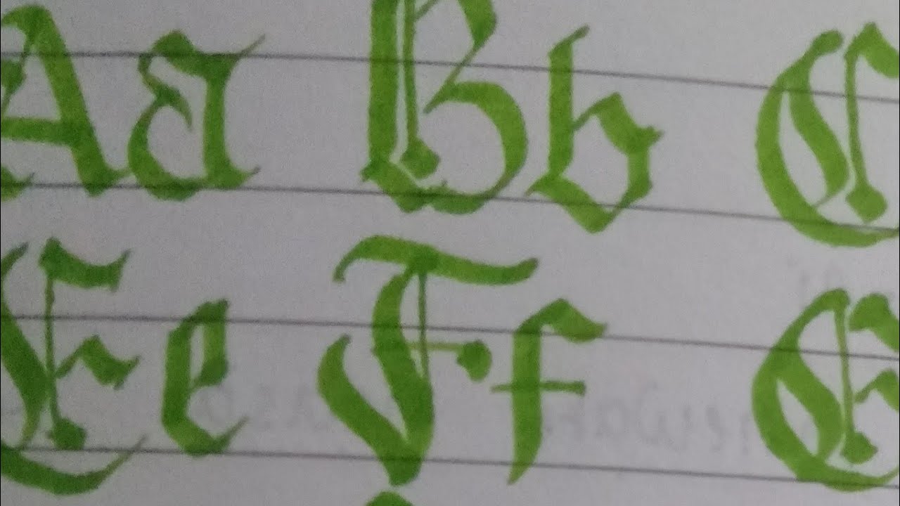 Belajar menulis Abc keren yukk🤗 - YouTube