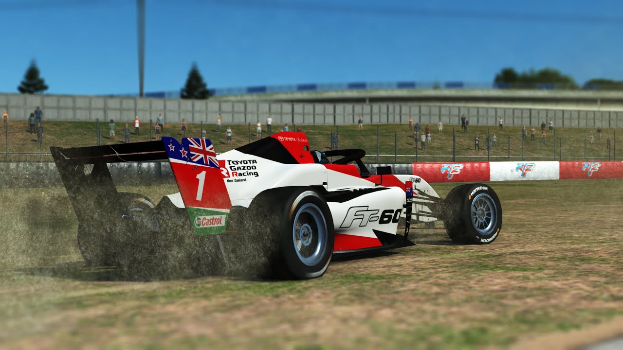 rFactor 2 - Portland - Tatuus FT-60 - AI Race - YouTube