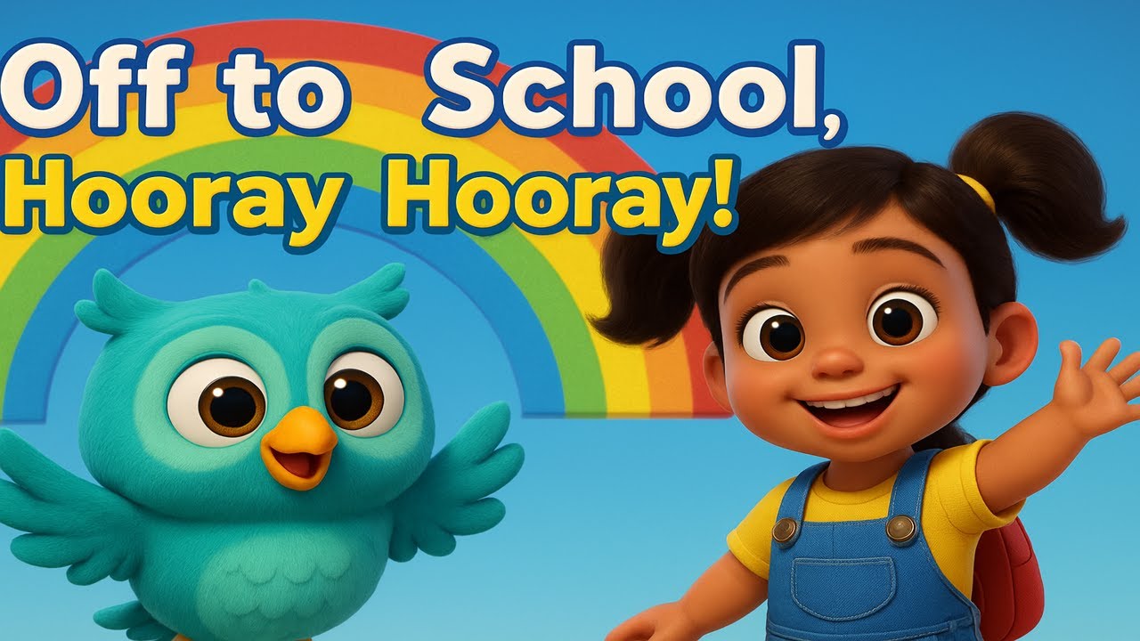 Off To School! First Day of Preschool, Hooray, Hooray!!! - YouTube