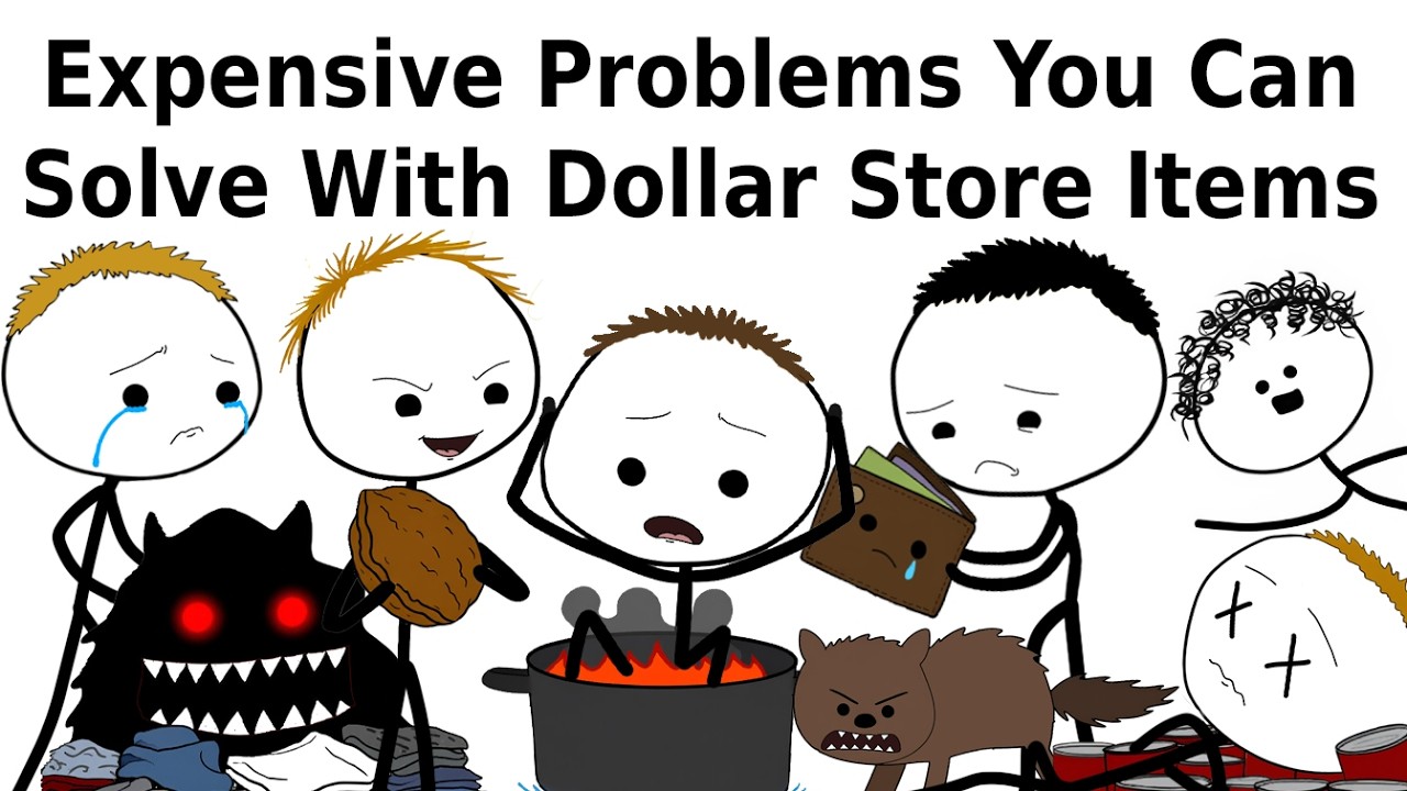 Expensive Problems You Can Solve With Dollar Store Items - YouTube