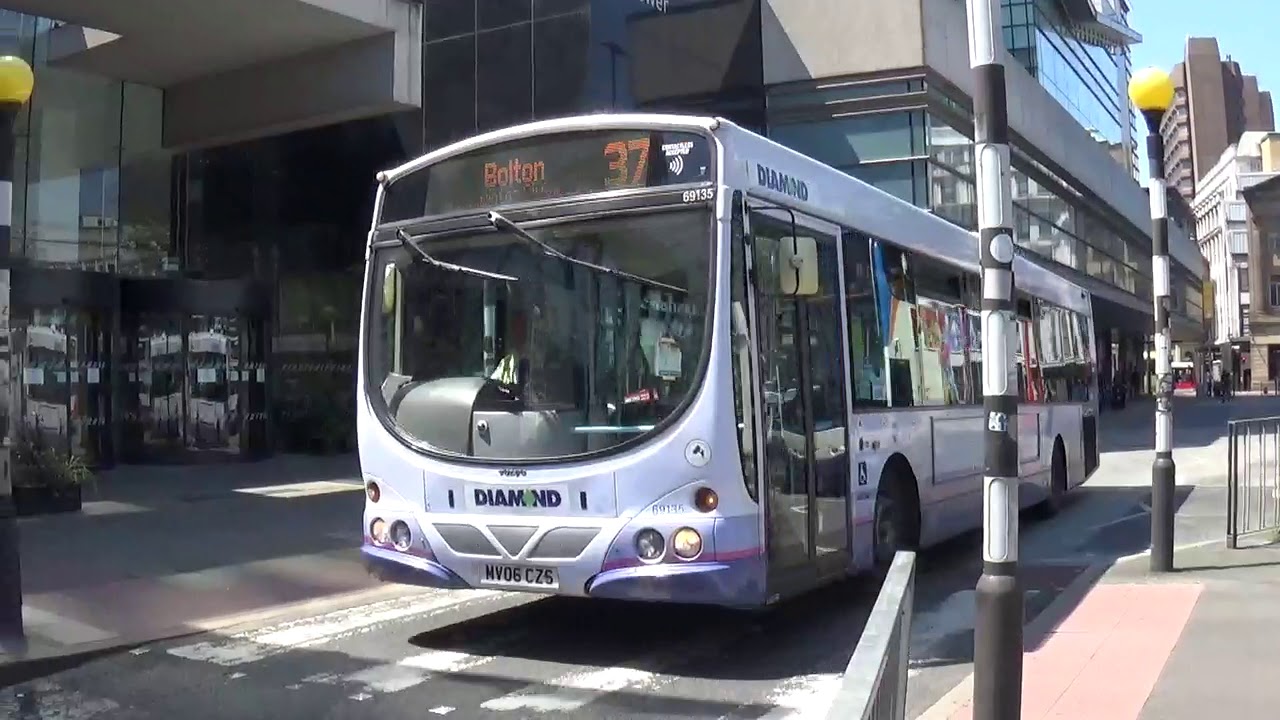 Diamond Ex First Bus Manchester Piccadilly - YouTube
