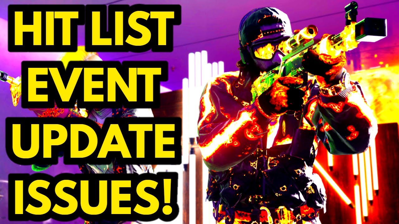 NEW BO6 Hit List Event Update ISSUES! - YouTube