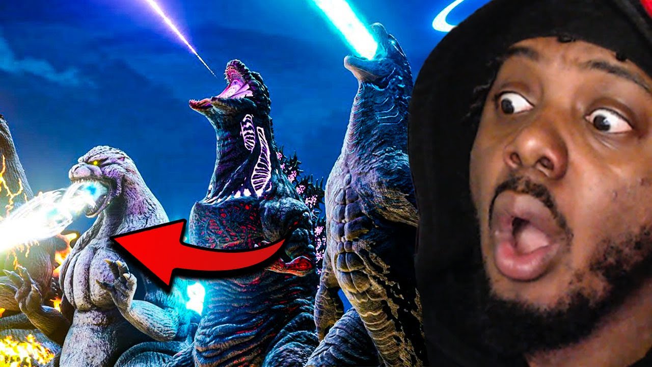 EVOLUTION of GODZILLA'S ATOMIC BREATH IS NUTS!!!! - YouTube