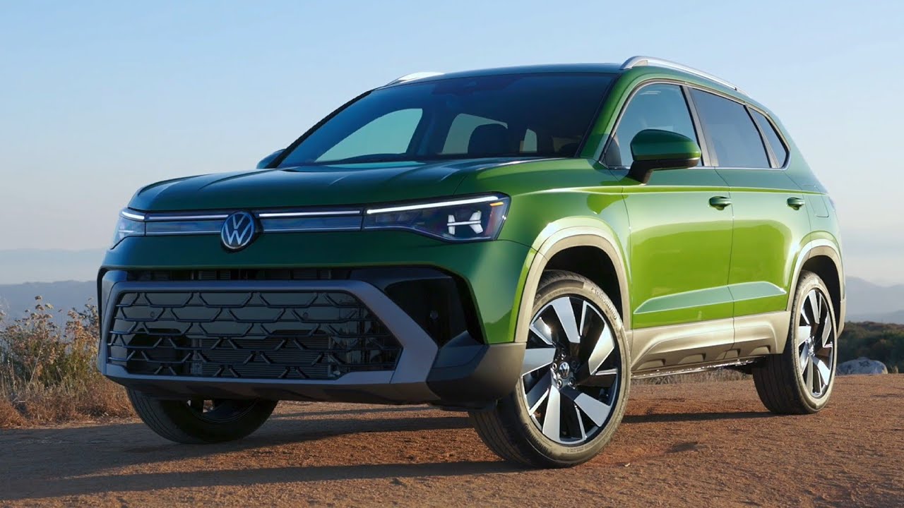 New 2025 Volkswagen Taos facelift officially revealed in US! Interior ...