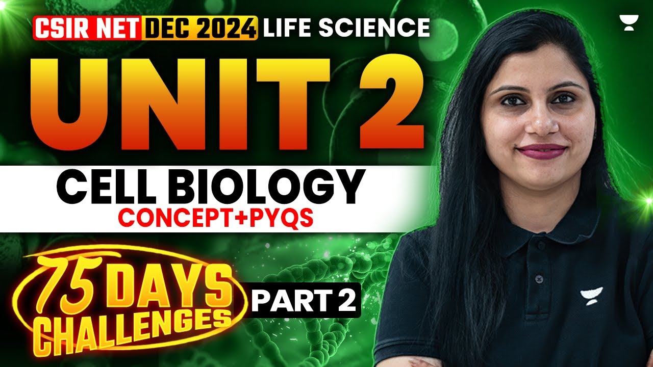 CSIR NET Dec 2024 Life Sciences | Cell Biology CSIR NET Life Science ...