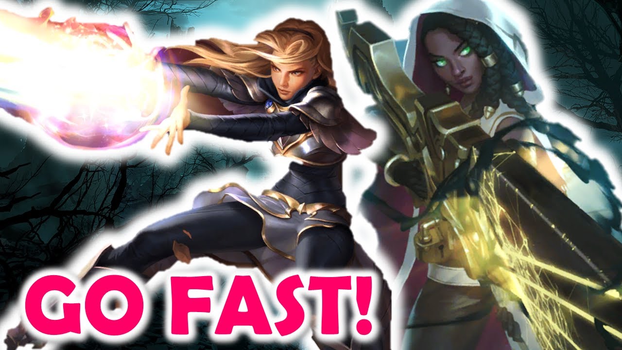 FAST SPEED FINAL SPARK IS INSANE!! | Senna Lux Deck | Legends of ...