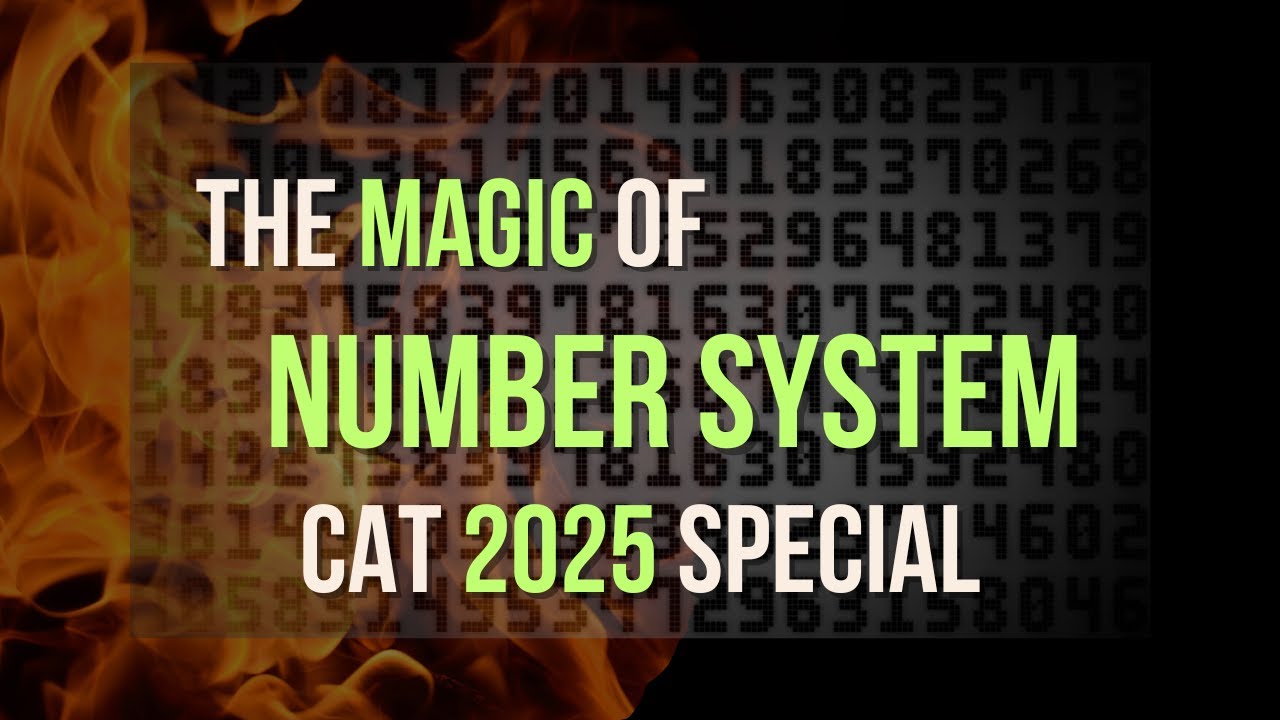 Number System CAT 2025 - The Secret Hacks - YouTube