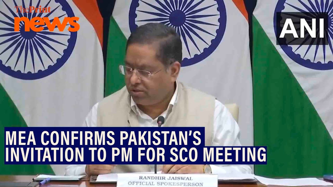 MEA confirms Pakistan sent invitation to PM Modi for SCO meeting in ...