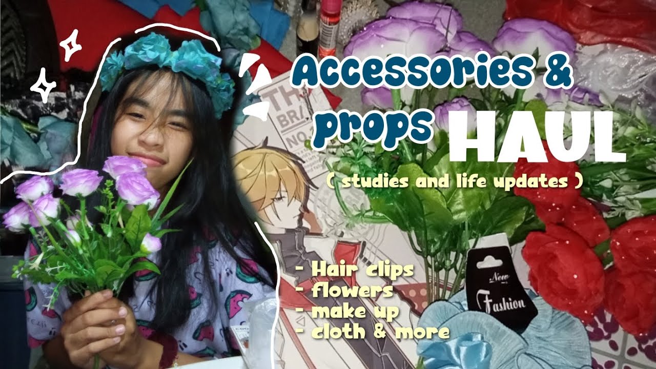 Accessories and props HAUL🛒; props for film and performance task ...